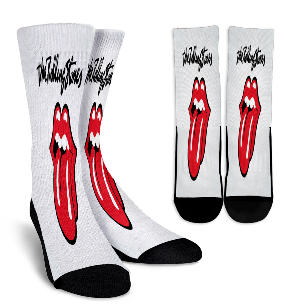 Rolling Stones Crew Socks- Painteye colorful socks